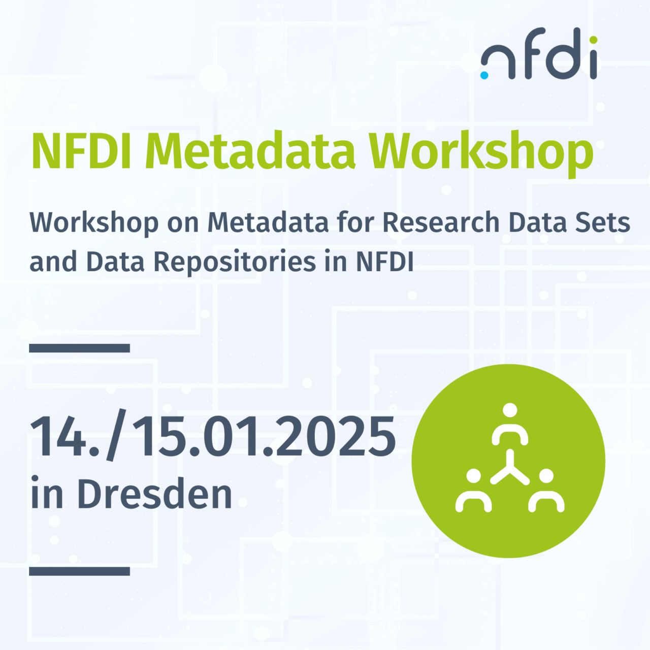 NFDI Workshop Metadata | NFDI